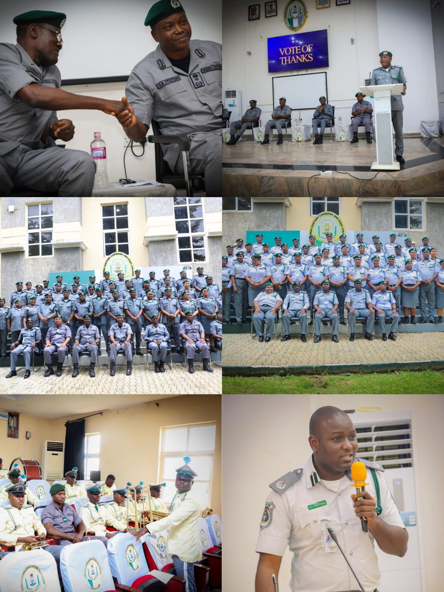 CUSTOMS HOLDS RETREAT FOR NEWLY PROMOTED COMPTROLLERS